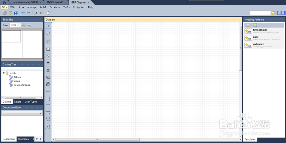 如何利用MySQL Workbench创建Model EER 图_mysql eer diagram-CSDN博客