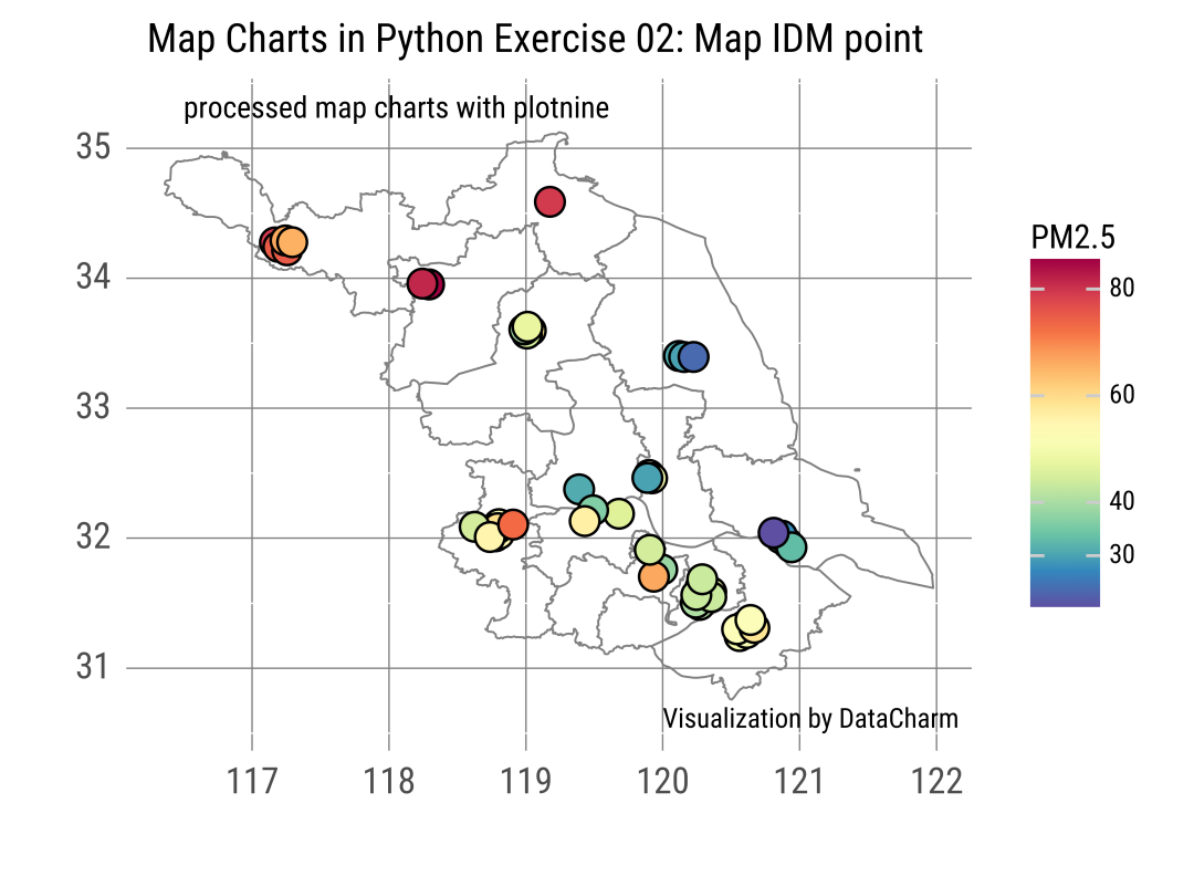Python格点插值到离散点气象编程 Python反距离权重idw插值计算及可视化绘制大大大萍姐的博客 Csdn博客