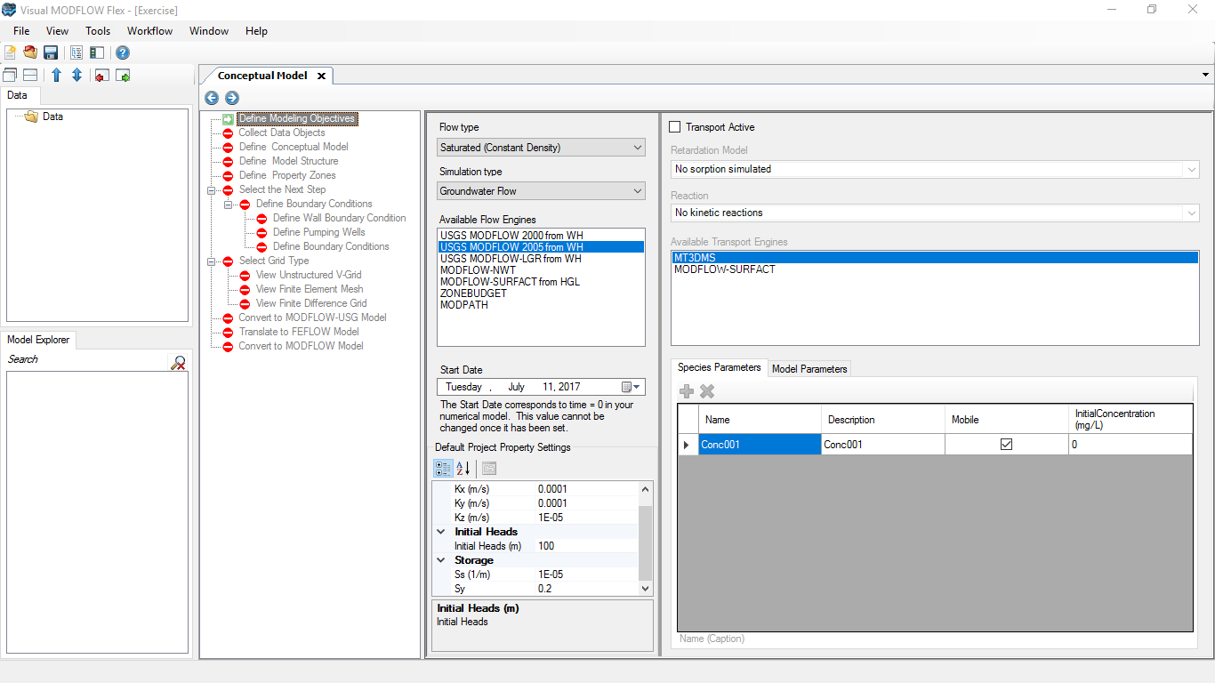 visual MODFLOW flex之Define Modeling Objectives-CSDN博客