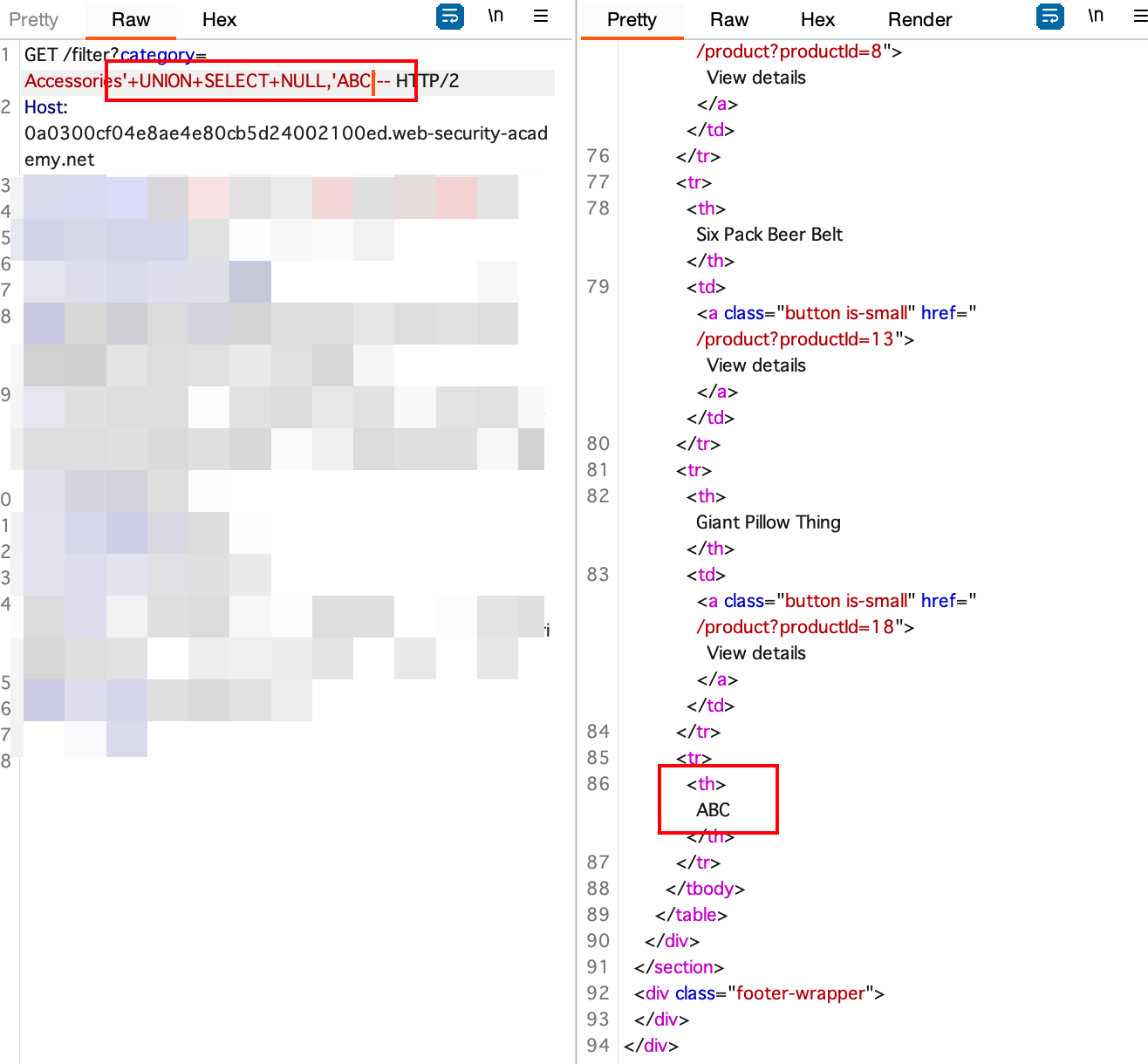 burpLab——sql注入学习笔记_sql注入攻击,列出非oracle数据库上的数据库内容-CSDN博客