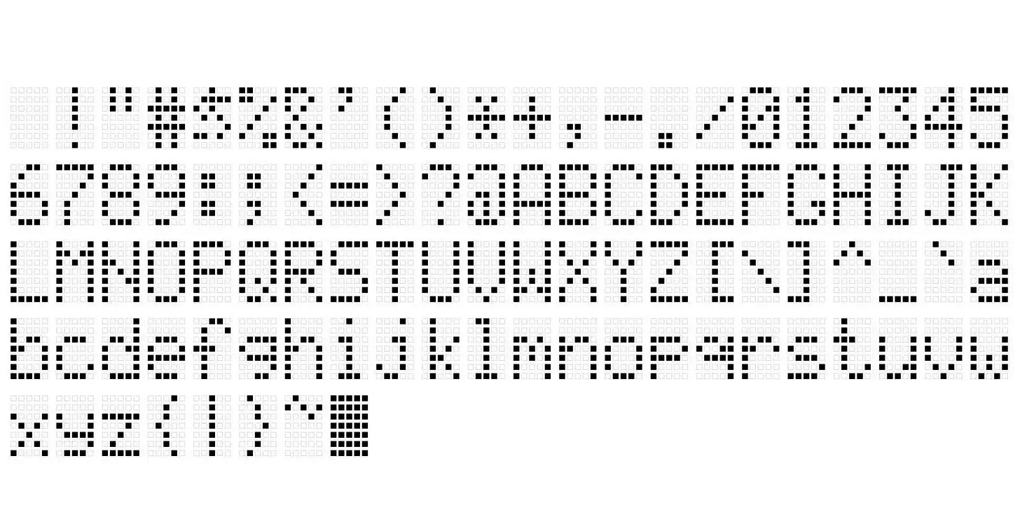 [oeasy]python0124_Code_page_437_IBM_5150_点阵式字形码_显示器效果-CSDN博客