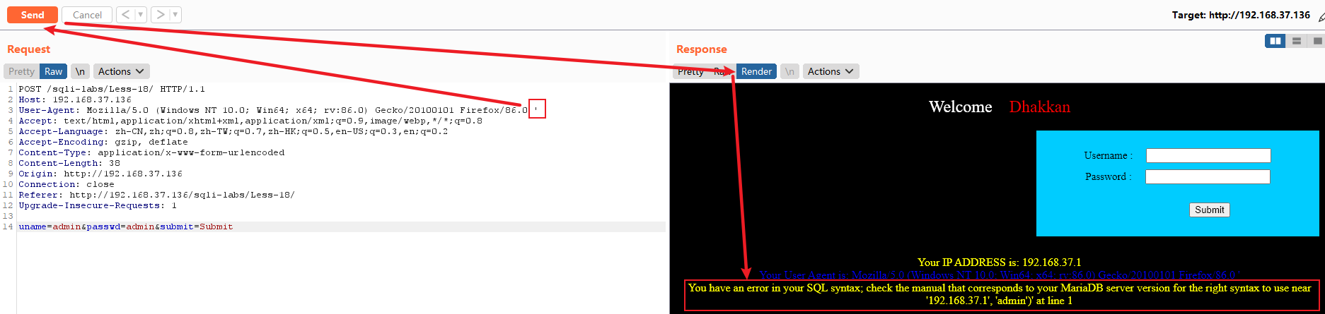 使用 Burpsuite 进行POST 方式的SQL注入_burpsuite post-CSDN博客