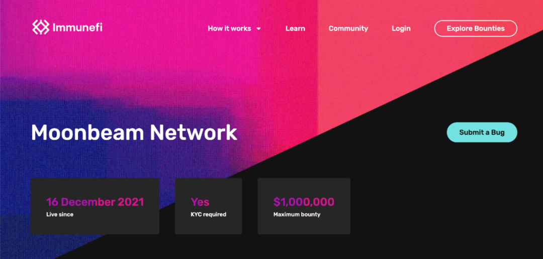 Moonbeam 漏洞赏金计划，最高奖金 100 万美金_漏洞赏金猎人一年能挣多少钱-CSDN博客