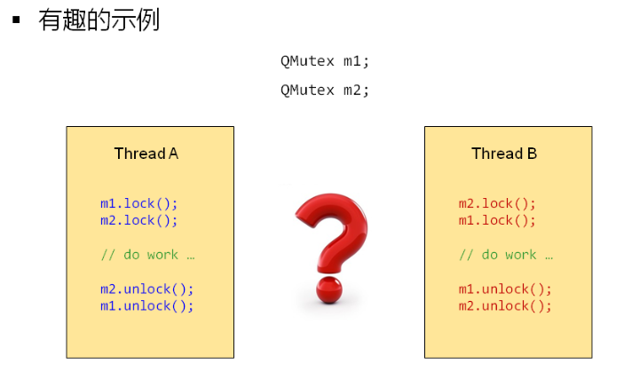 Qt开发 多线程间的互斥2static Qmutex Csdn博客