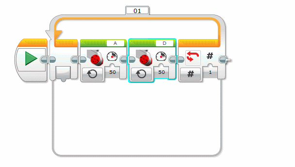 java写ev3程序_EV3程序（一）直行-CSDN博客