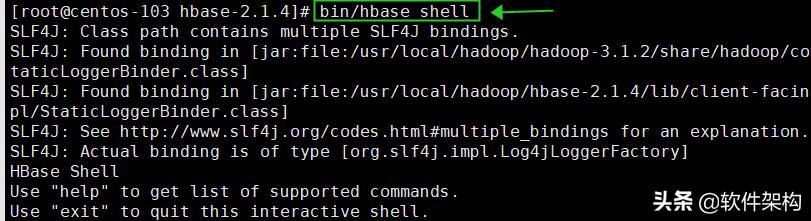 hbase shell命令_HBase 常用的Shell命令（操作演示截图）-CSDN博客