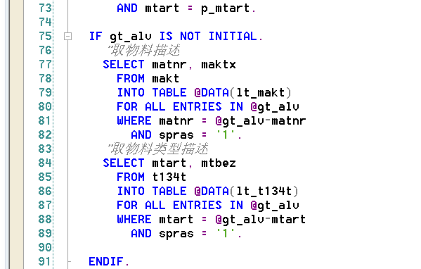 ABAP基础_abap loop with key-CSDN博客