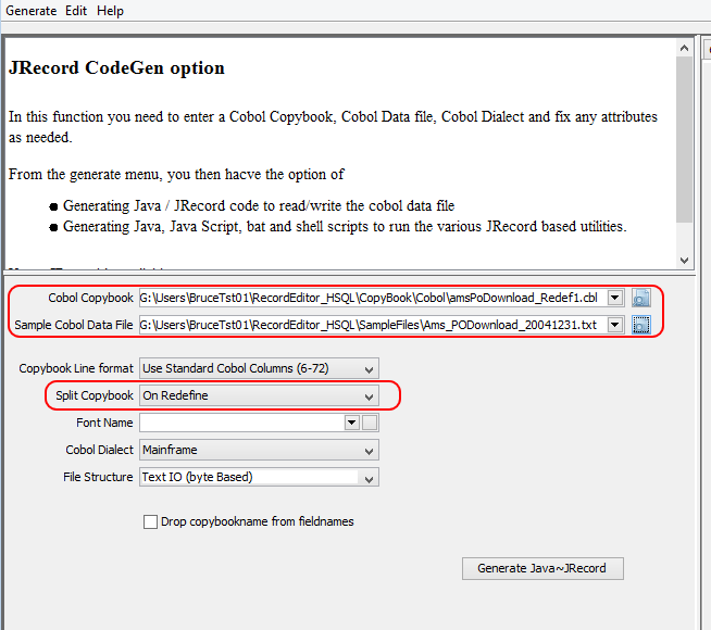 cobol转java脚本_如何为Cobol副本生成java~jrecord代码-CSDN博客