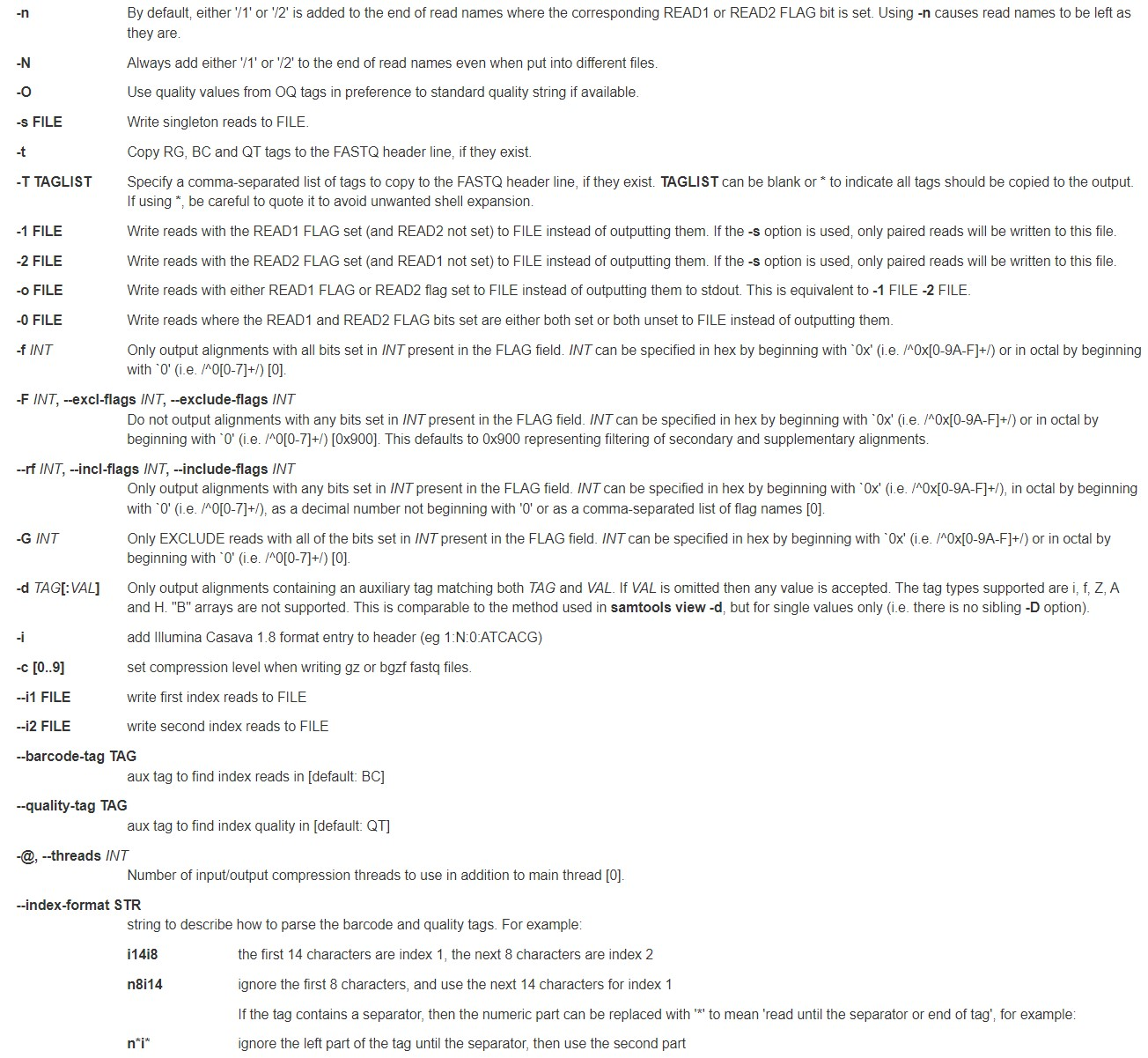 踩坑日记|bam文件转为fastq文件_command 'bamtofastq' not found,-CSDN博客