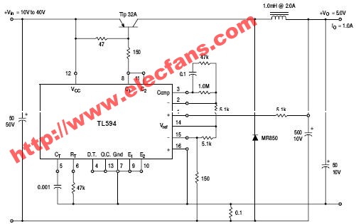 TL594、SG2524、SG3524 IR2110 IR2103脉冲宽度调制（PWM）控制电路-CSDN博客