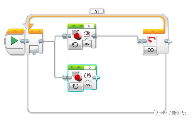 java写ev3程序_EV3程序（一）直行-CSDN博客