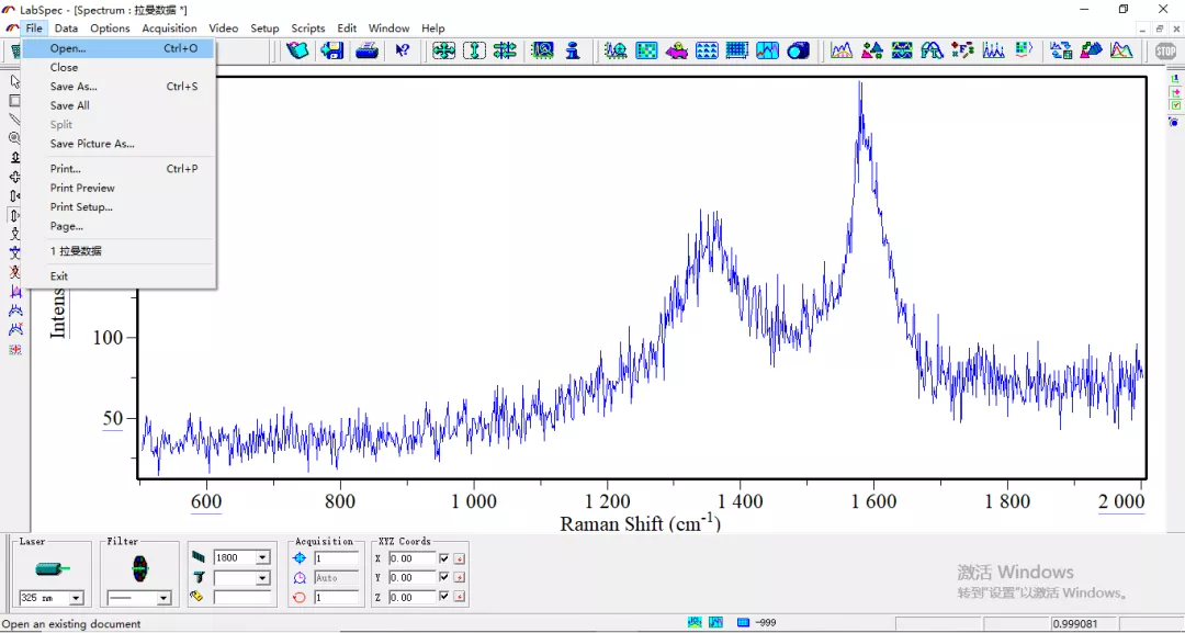 拉曼数据分析_labspec下载-CSDN博客
