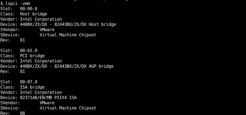 linux命令lspci_Linux lspci命令教程和示例-CSDN博客