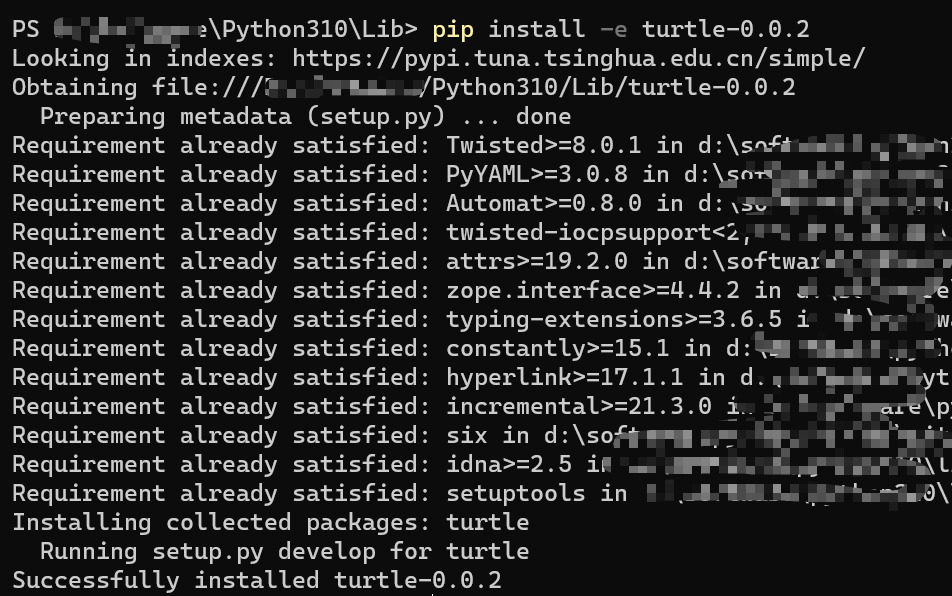 【问题】python安装turtle库报错 Csdn博客