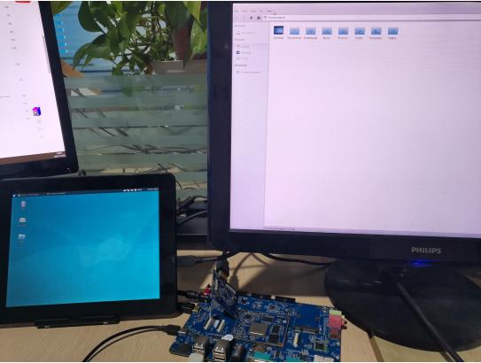 迅为3399开发板Ubuntu 系统双屏异显，双屏同显测试_rk3399 广告机 刷 ubuntu-CSDN博客