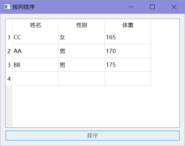 pyqt qtableview 添加下拉框控件_PyQt5学习笔记（十）表格控件与树控件_weixin_39806603的博客-CSDN博客