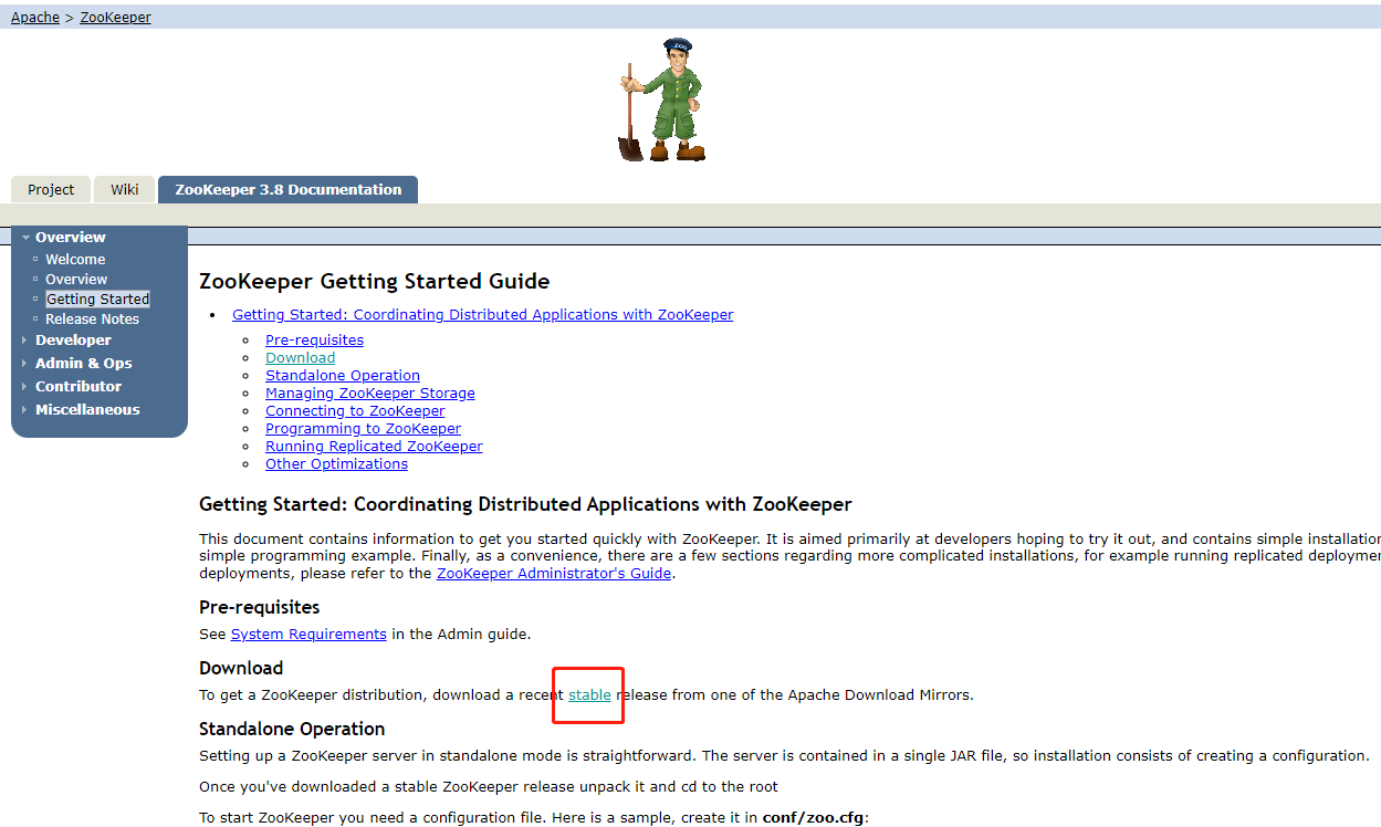 zookeeper-3.8.1安装配置_zk3.8.1下载-CSDN博客