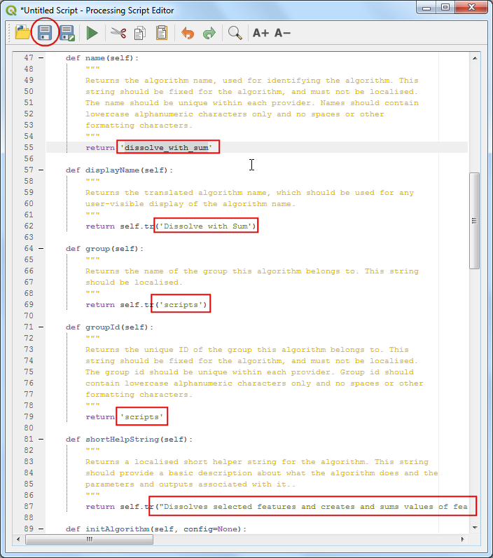 python脚本编写_【PyQGIS】编写用于处理框架（QGIS3）的Python脚本-CSDN博客