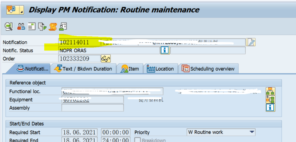 SAP PM 初级系列19 - IP10为维修计划触发维修工单的同时也自动触发了维修通知单！_sap ia05 ip42 ip10-CSDN博客