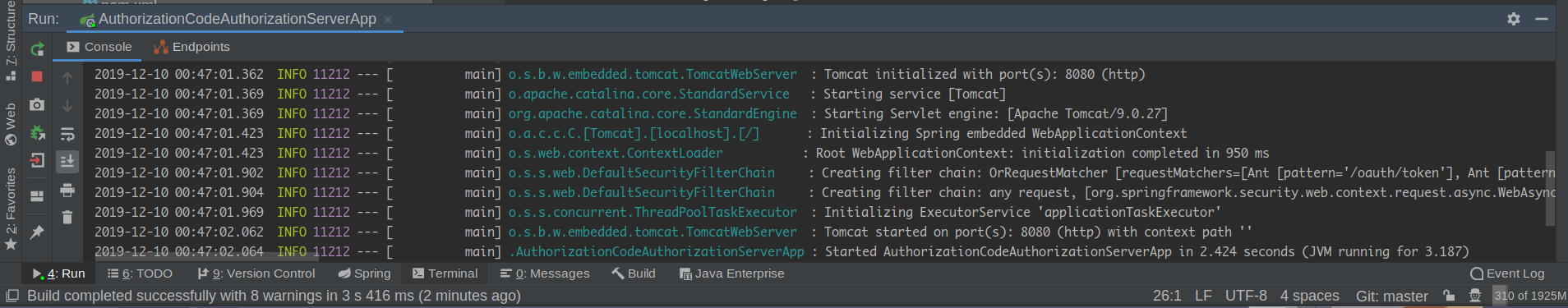 Spring Security OAuth2 Demo —— 授权码模式 (Authorization Code)_spring security oauth demo-CSDN博客