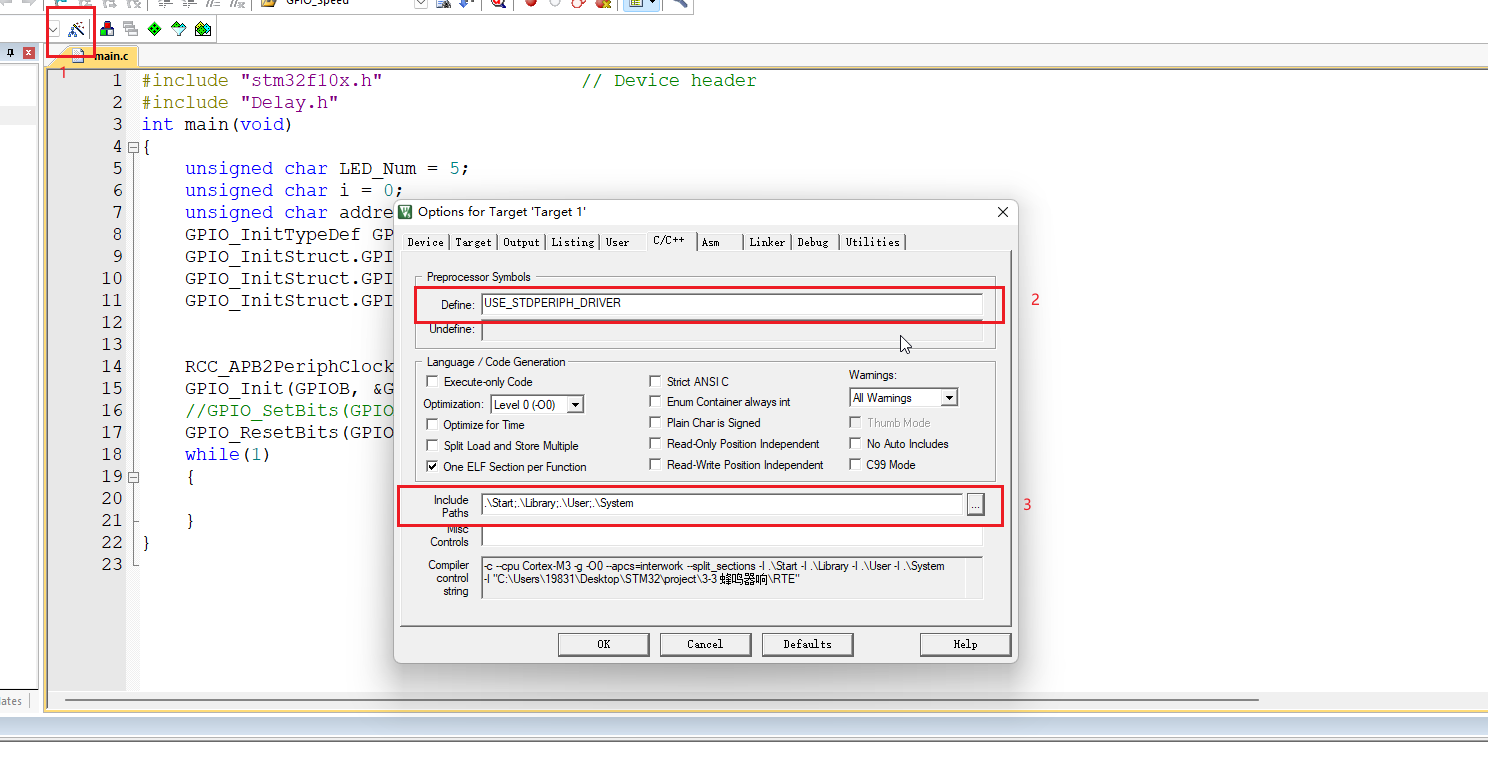 STM32工程建立步骤_stm32新建工程步骤-CSDN博客