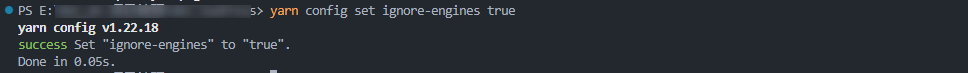 解决使用yarn安装依赖出现“The engine "node" is incompatible with this module. Expected version "^14.18.0 ...