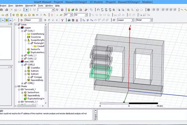 Ansys Maxwell三相变压器制作方法教程_maxwell怎么unite-CSDN博客