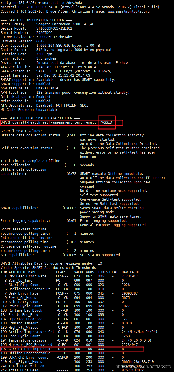 Linux中硬盘smart故障,Linux 系统如何通过解读 SMART 信息（smartctl 命令输出）预测硬盘的损坏事件-Go语言中文社区...-CSDN博客
