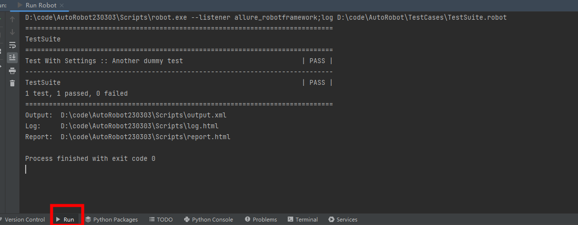 Robot+Allure生成测试报告_robotframework allure-report-CSDN博客