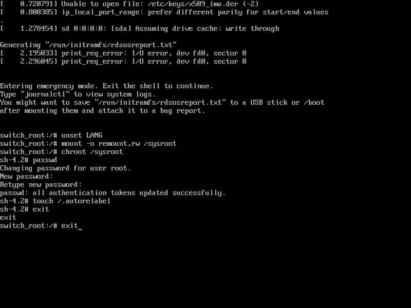 Oracle 7 密码oracle Linux 76 重置root密码 Csdn博客