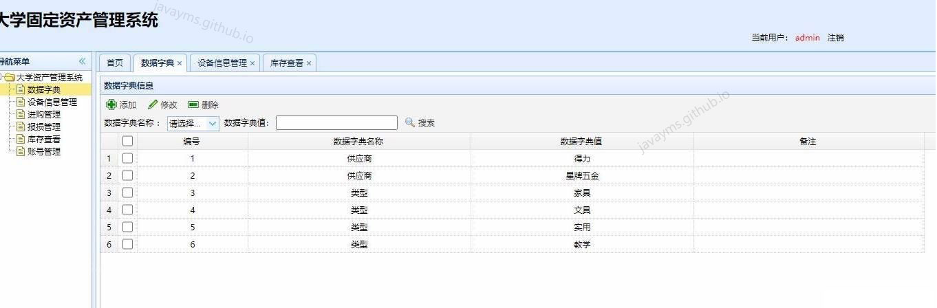 基于javaweb的大学实验室设备管理系统javajspeasyuihtmlmysql实验室设备管理系统java Csdn博客