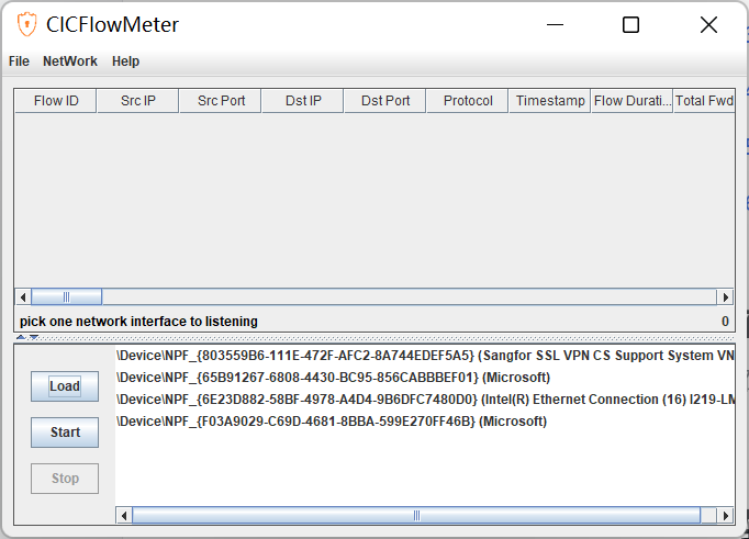 CICFlowMeter环境搭建与使用_流量特征提取工具cicflowmeter的使用-CSDN博客