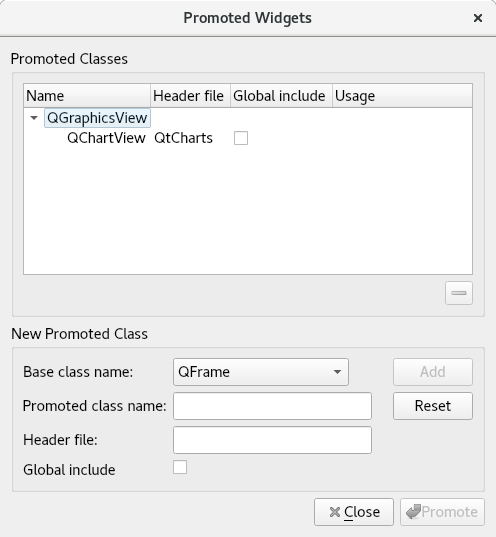 Qtvs添加qchart如何使用qt Designer在窗体中插入qchartview?学徒mj的博客 Csdn博客