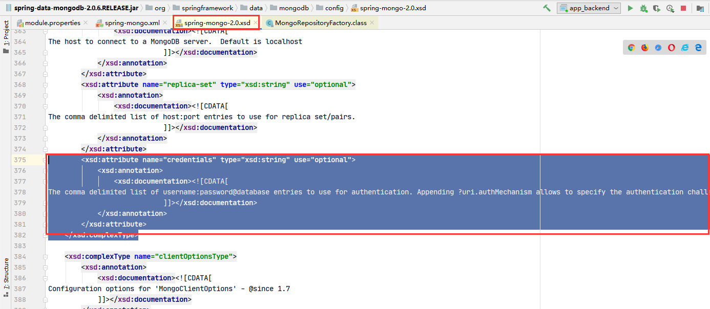 Exception authenticating MongoCredential{mechanism=null, userName=‘zhupeng‘, source=‘ksc ...