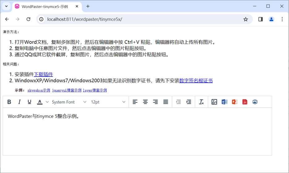 TINYMCE实现从WORD直接粘贴并自动上传图片_tinymce复制word自动上传图片-CSDN博客