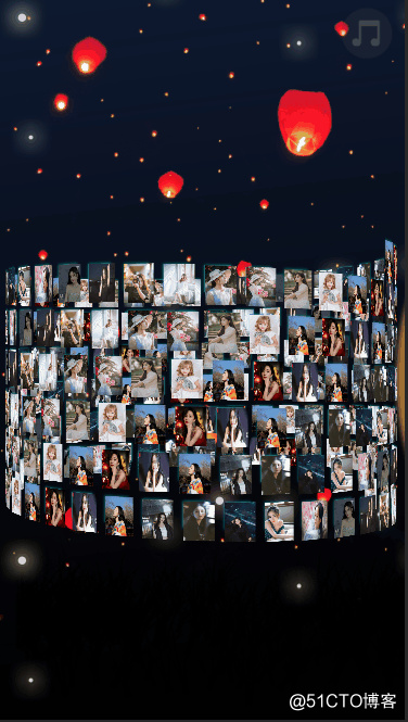 炫酷3D相册 520七夕情人节表白网页制作(HTML+CSS+JavaScript)_闪动照片 表白 网页-CSDN博客