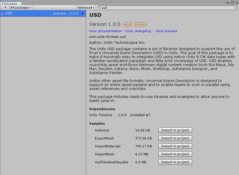 unity导入osgb格式的数据_支持皮克斯USD格式：USD Unity SDK预览版现已推出-CSDN博客