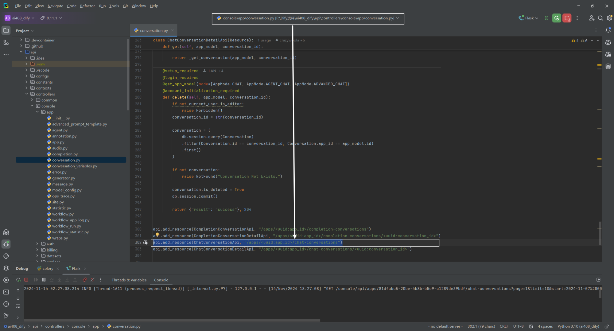 Dify 中获取所有会话记录方法_webapp-conversation-CSDN博客
