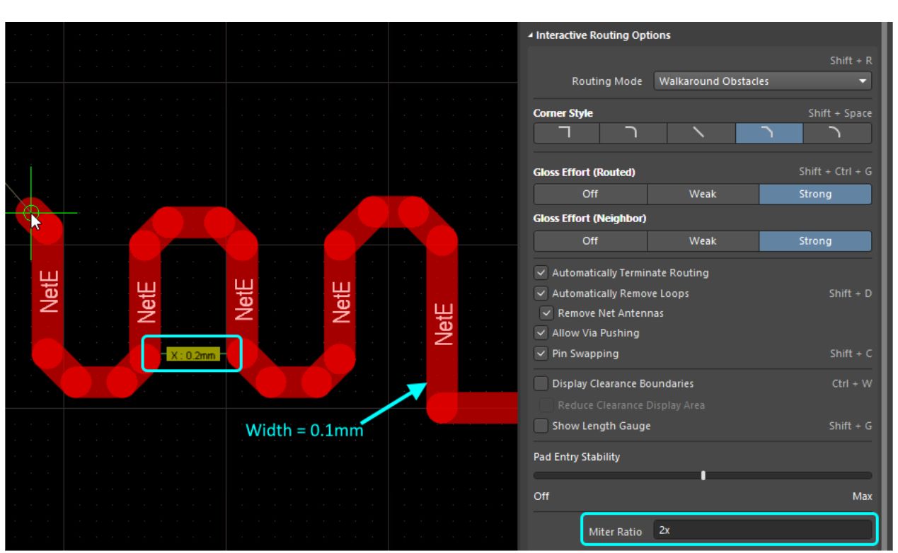 Altium设置菜单之PCB编辑菜单_routing gloss effort-CSDN博客