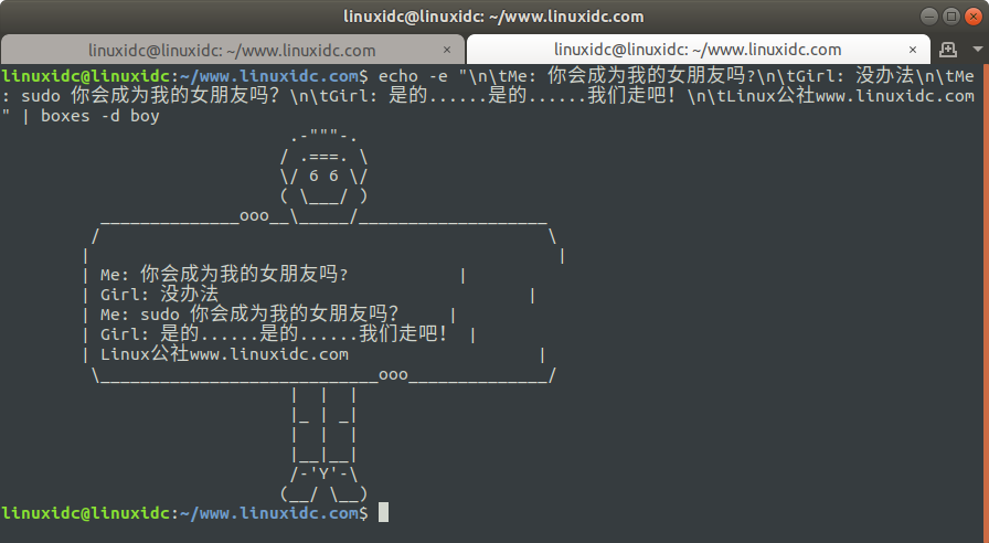 Linux终端图形,Boxes - 在Linux终端中绘制ASCII艺术盒子和图形-CSDN博客