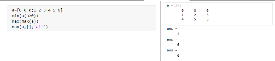 Matlab查找二维数组都除0以外的最小数以及最大值csdnchengrs的博客 Csdn博客