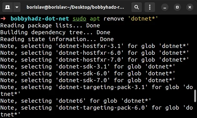 A fatal error occurred. The folder [/usr/share/dotnet/host/fxr] does not exist-CSDN博客