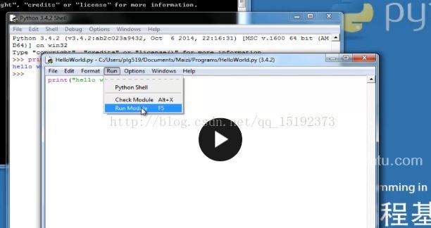 打开 python自带的 idle_如何使用python自带IDLE的几种方法-CSDN博客