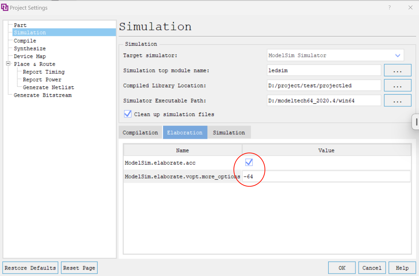 Pango Design Sute 2022.2-SP3与modeltech64_2020.4联合仿真出现erro loading ...