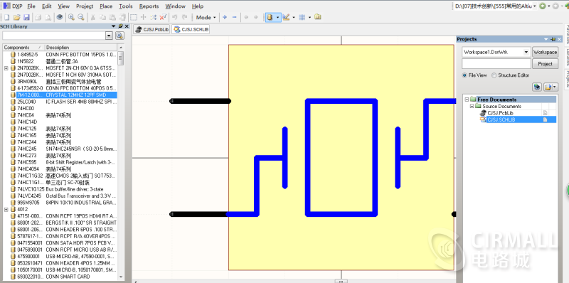 ad13批量安装元件库_常用的Altium Designer AD09 AD14 AD18元件库 原理图库（543个）+PCB封装库（509个 ...