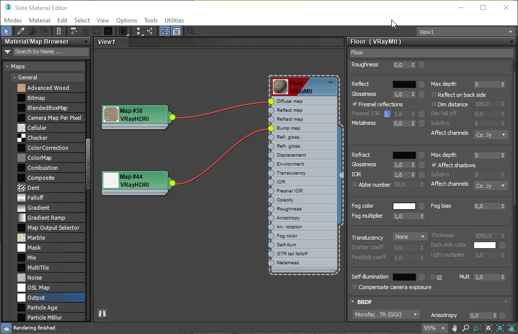如何使用VRayMtl快速创建逼真硬木地板纹理-CSDN博客