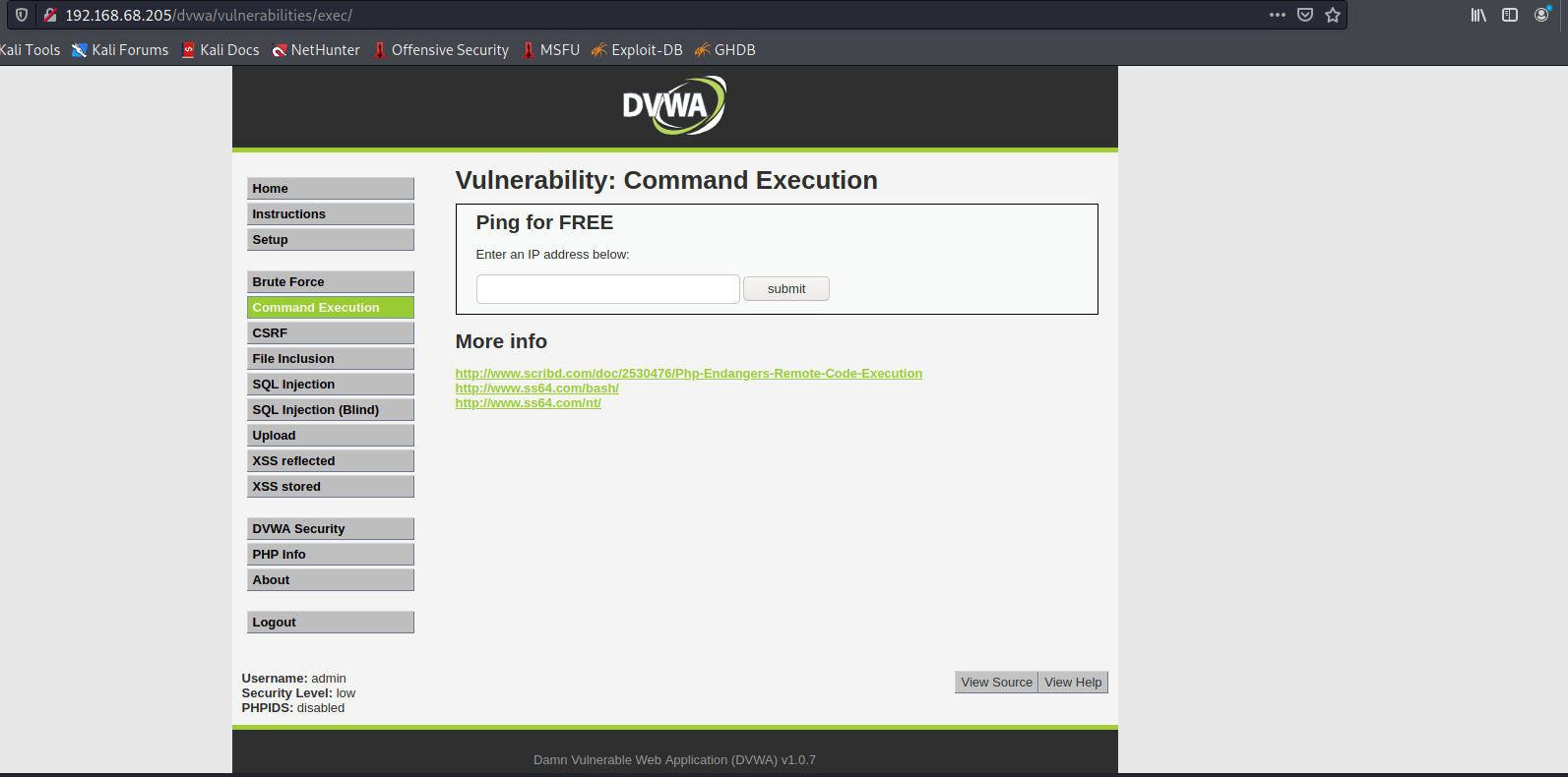 Kali渗透测试：使用Metasploit对Web应用的攻击_metasploitable2-linux的dvwa漏洞复现-CSDN博客