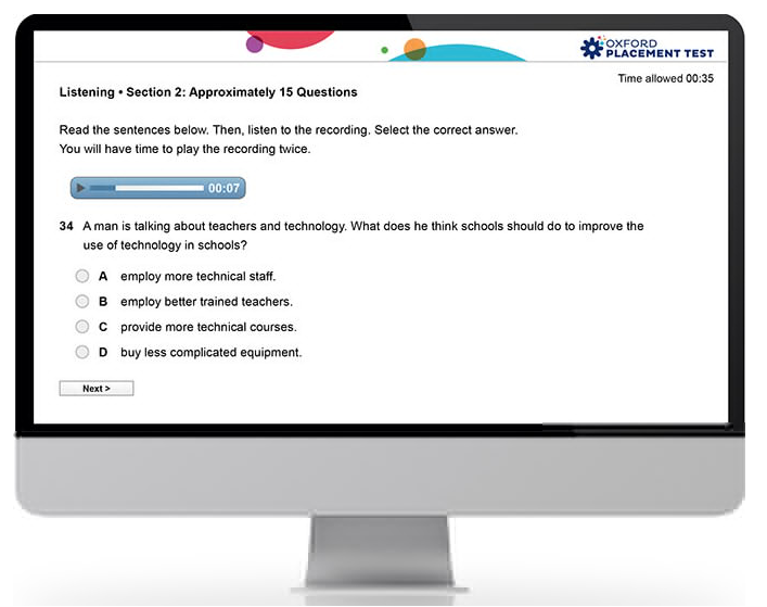 计算机专业英语第12章在线测试,越来越多学生使用的OPT测试（Oxford Placement Test）究竟是什么？..._Manting ...